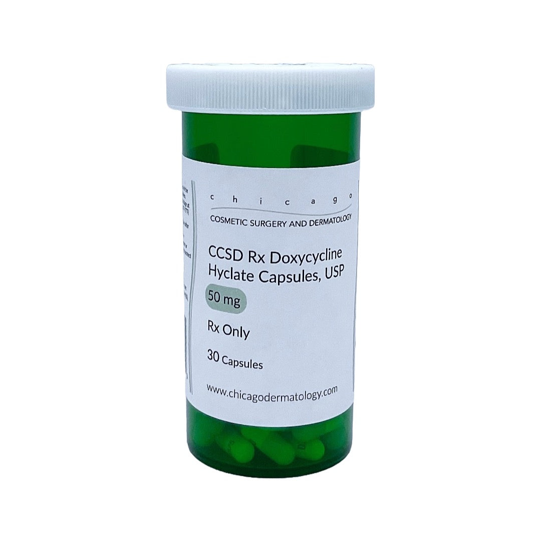 CCSD Rx Doxycycline 50mg Capsules - 30 Day Supply – Skin Science